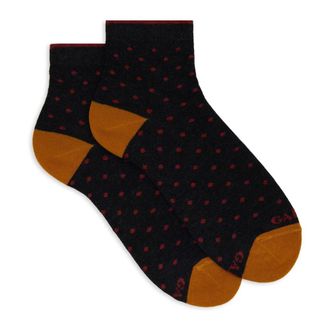 Gallo Gallo, Femme, Sous-v&ecirc;tements, Multicolore, Taille: ONE Size Short Polka Dot Socks
