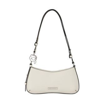 Karl Lagerfeld Femme, Sacs, Blanc, Taille: ONE Size Shoulder Mini Natural Vivos Negros