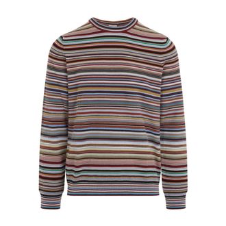 Paul Smith Pull &agrave; col rond - Homme - Pulls - Multicolore - Taille: XL