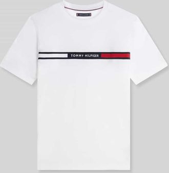 Tommy Hilfiger Regular Fit T-Shirt aus reiner Baumwolle