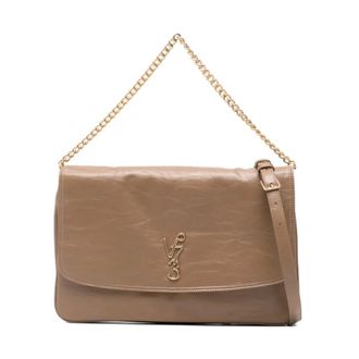 V&deg; 73 Femme, Sacs, Beige, Taille: ONE Size Borsa a Spalla Louise