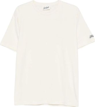 MC2 Saint Barth T-shirt Eey0001 - Homme - Tops - Beige - Taille: L