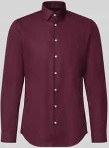 Jake*s Slim Fit Business-Hemd mit Kentkragen