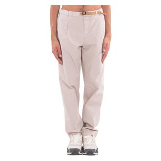 White Sand Homme, Pantalons, Blanc, Taille: M Pantalon Droit en Coton &agrave; 1 Pince