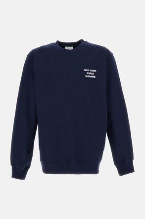 Dr&ocirc;le de Monsieur Slogan Sweatshirt Mit Rundhalsausschnitt