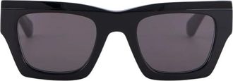 Off-white Homme, Accessoires, Noir, Taille: ONE Size Davie Rectangular Lunettes de soleil