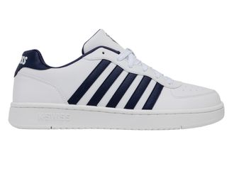 K-Swiss Herren Court CALI Sneaker, White/Indigo, 42.5 EU