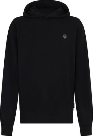 Philipp Plein Embroidered Hoodie Sweatshirt Monogram Monogram