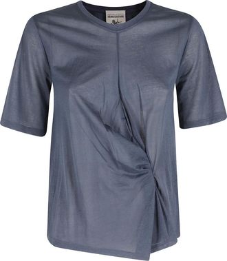 Semicouture Femme, Blouses et Chemises, Bleu, Taille: 36 FR Ophelia T-Shirt