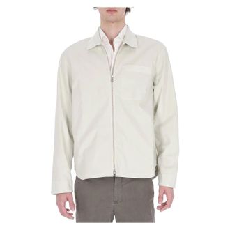 Officine G&eacute;n&eacute;rale Malo Overshirt - - Jackets - Herren - Wei&szlig; - XL