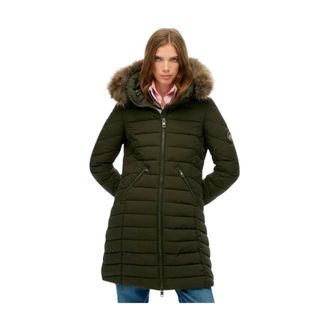 Superdry Damen, M&auml;ntel, Gr&uuml;n, XSGr&ouml;&szlig;e
