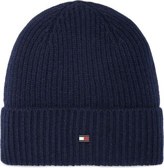 Tommy Hilfiger M&uuml;tze Th Flag AM0AM14535 Dunkelblau