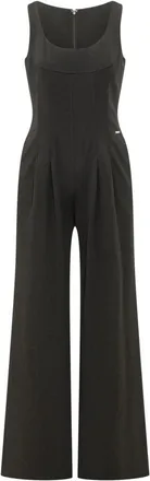 Calvin Klein Femme, Combinaisons et Ensembles, Noir, Taille: 40 FR Combinaison Pantalon Sans Manches