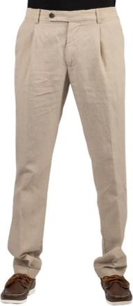 Berwick 1707 Homme, Pantalons, Beige, Taille: 2XL Pantalon Retrolong