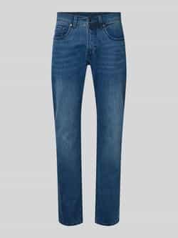 Pierre Cardin Tapered Fit Jeans im Used-Look Modell Lyon