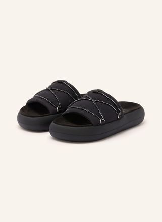 Moon Boot Moon Boot Plateau-Pantoletten Icon Slide schwarz