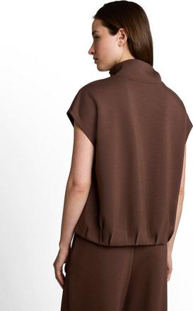 Tom Tailor Sweatjacke Full-Zip-Sweater mit &uuml;berschnittenen Schultern und Rei&szlig;verschluss