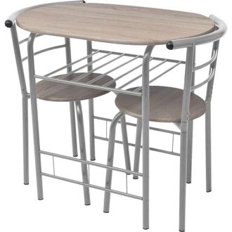 vidaXL Ensemble de meuble pour salle &agrave; manger mdf Vidaxl