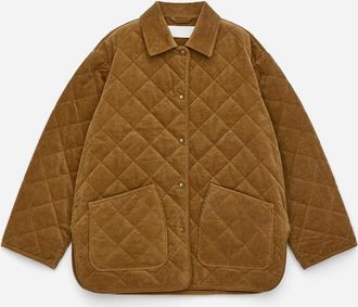 Arket Cord-Jacke -Gelb