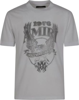 Amiri Homme, Tops, Blanc, Taille: XL Eagle Tee