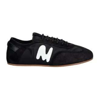 Msgm Super Flat Suede Sneakers - - Shoes - Damen - Schwarzk - 37 EU