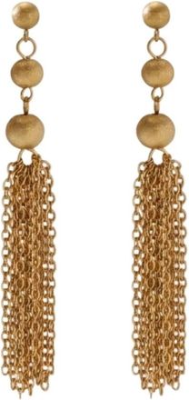 Dansk Copenhagen Linnea Statement Ohrring - - Accessories - Damen - Gelb - ONE SIZE