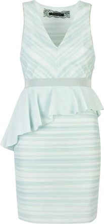 Patrizia Pepe Figurbetontes Minikleid mit Sch&ouml;&szlig;chen - - Dresses - Damen - Gr&uuml;n - M