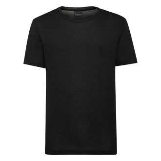 Billionaire Boys Club Homme, Tops, Noir, Taille: 2XL T-shirt Col Rond MC Crest