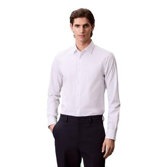 Calvin Klein Chemise en pinpoint