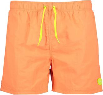 F.lli Campagnolo Short Swimming Costume with Pockets, Flash ORANGE-Yellow Fluo, 58