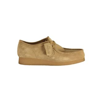 Clarks Suede Lace-up Sneaker - - Shoes - Herren - Beige - 43 EU