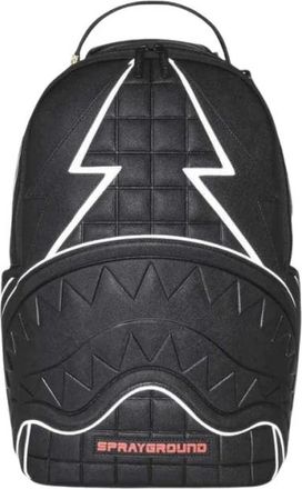 Sprayground Sprayground, Homme, Sacs, Noir, Taille: ONE Size Sac à dos Night Rider avec Plusieurs Compartiments