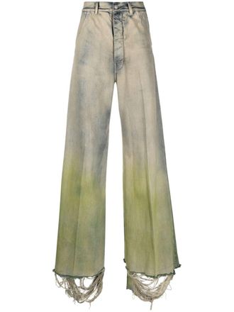 Rick Owens pantalon Belas &agrave; effet d&eacute;lav&eacute; - Gris
