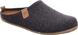 Rohde Herren Pantoffeln Softfilz Hausschuhe Tivoli-H 6920, Größe:41 EU, Farbe:Grau