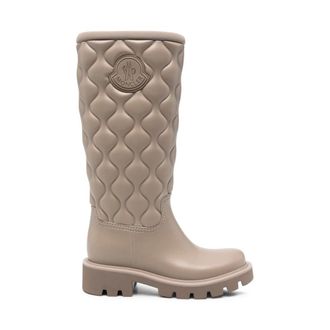 Moncler Kickstream High Rain Boots - - Shoes - Damen - Beige - 37 EU