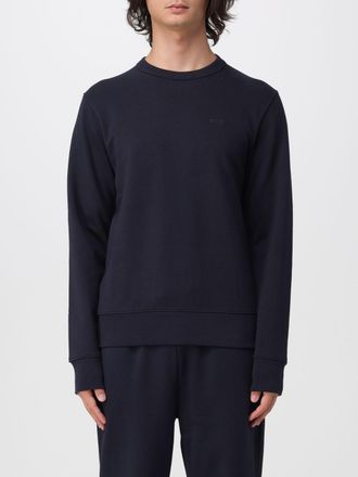 HUGO BOSS Sweat-shirt col rond pour homme en coton avec logo brod&eacute;