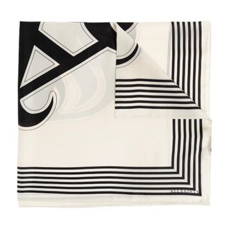 AllSaints Femme, Accessoires, Beige, Taille: ONE Size The Silk Scarf