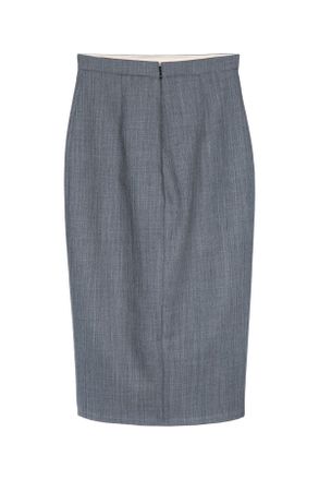 Elisabetta Franchi Longuette Skirt - Gray