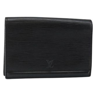 Louis Vuitton Pre-owned Leder Crossbody Wallet - - Pre-owned - Damen - Schwarzk - ONE SIZE