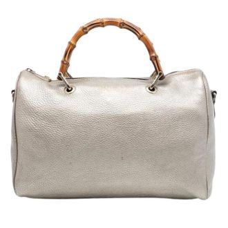 Gucci Sac &agrave; main en cuir Pre-owned - Femme - Pre-owned - Beige - Taille: ONE Size