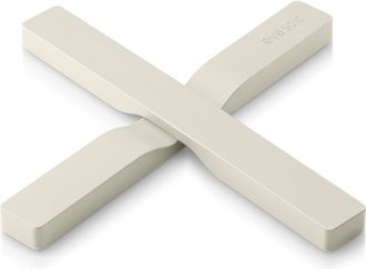 Eva Solo Eva Solo | Magnetischer Untersetzer Coconut |Die beiden Teile k&ouml;nnen separat oder &uuml;ber Kreuz gelegt Werden | Coconut