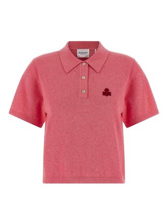 Isabel Marant Poloshirt - Nude