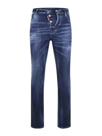Dsquared2 Jean Droit - Bleu