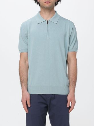 Canali Polo Homme couleur Poussi&egrave;re