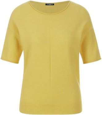 Fadenmeister Berlin Rundhals-Pullover Fadenmeister Berlin gelb