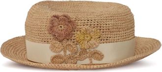 BONPOINT Femme, Accessoires, Beige, Taille: M Canotier Lyse