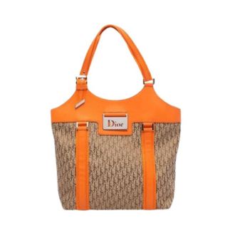 Dior Pre-owned Street Chic Trotter Canvas Leather Tote Bag - - Pre-owned - Damen - Mehrfarbig - ONE SIZE