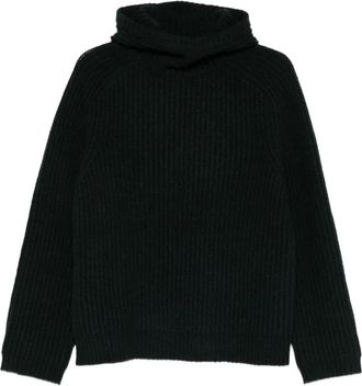 6397 hoodie en maille - Noir