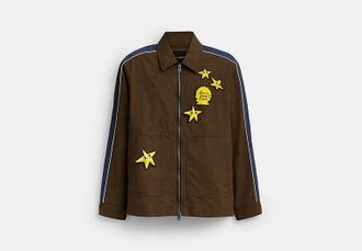 Coach Brain Dead Nylon-Racerjacke Aus Recyceltem Polyamid