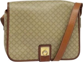Celine Pre-owned Cuir sacs-celine - Femme - Pre-owned - Beige - Taille: ONE Size
